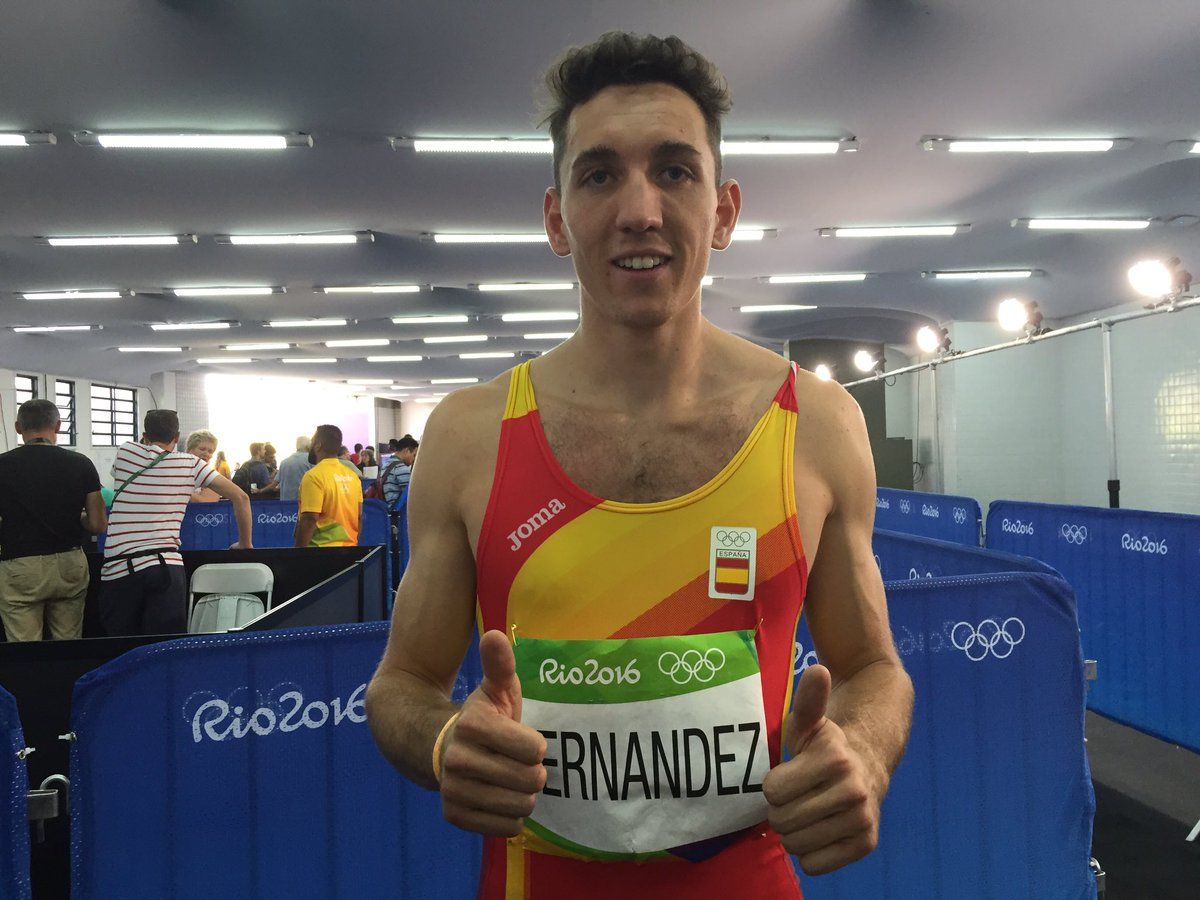 400 metro hesidunetako finalerdian sartu da Sergio Fernandez