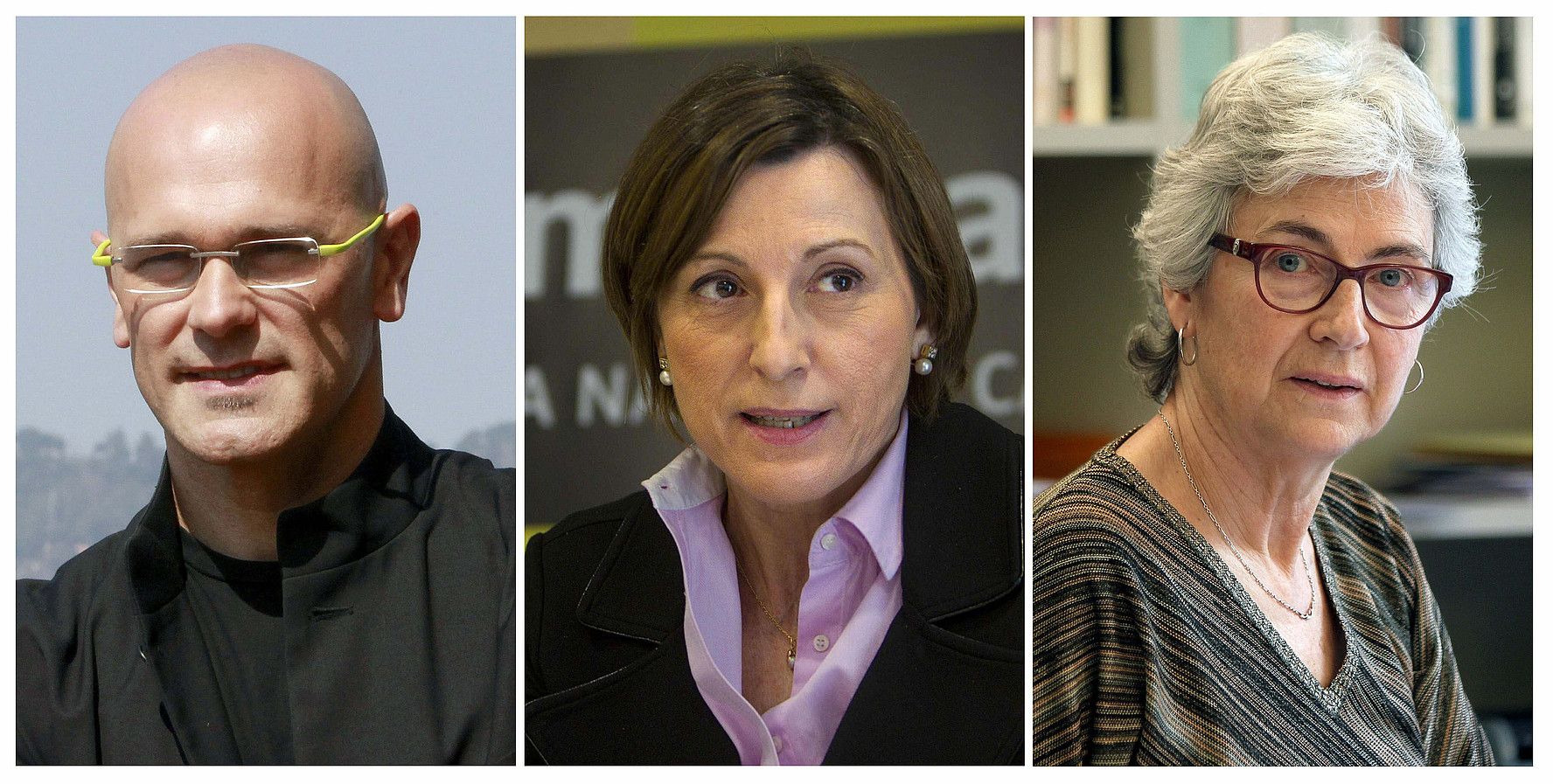 Romeva subiranisten zerrendaburu Katalunian, Forcadell eta Casalsekin