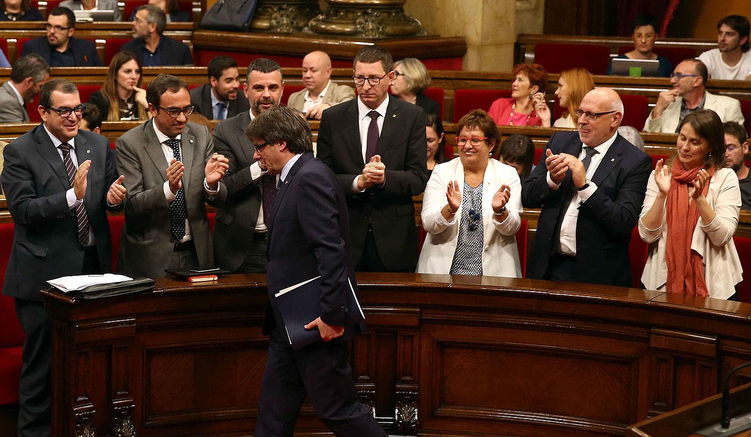 2017ko irailean erreferenduma egitea proposatu du Puigdemontek