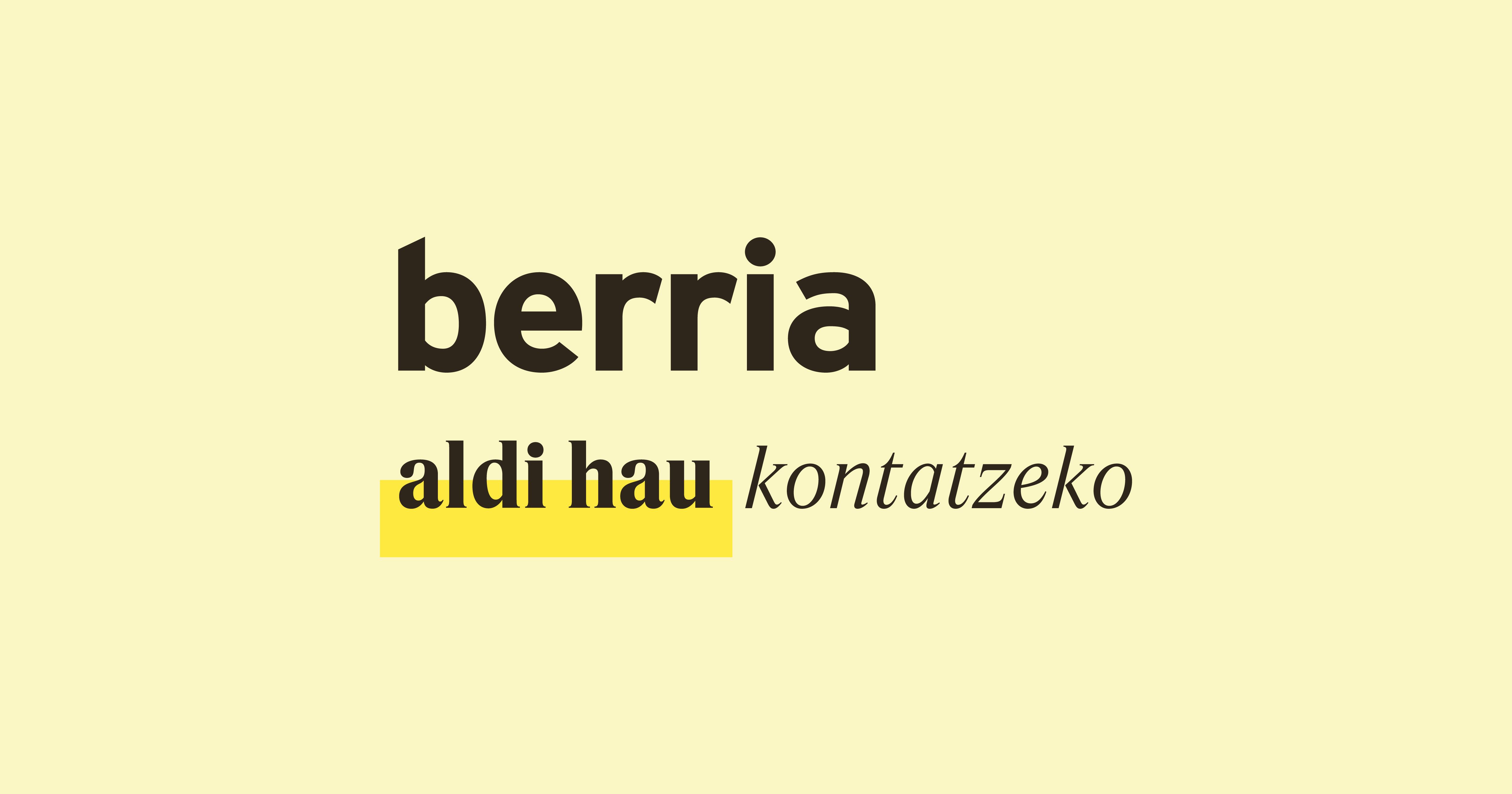 Azken berriak