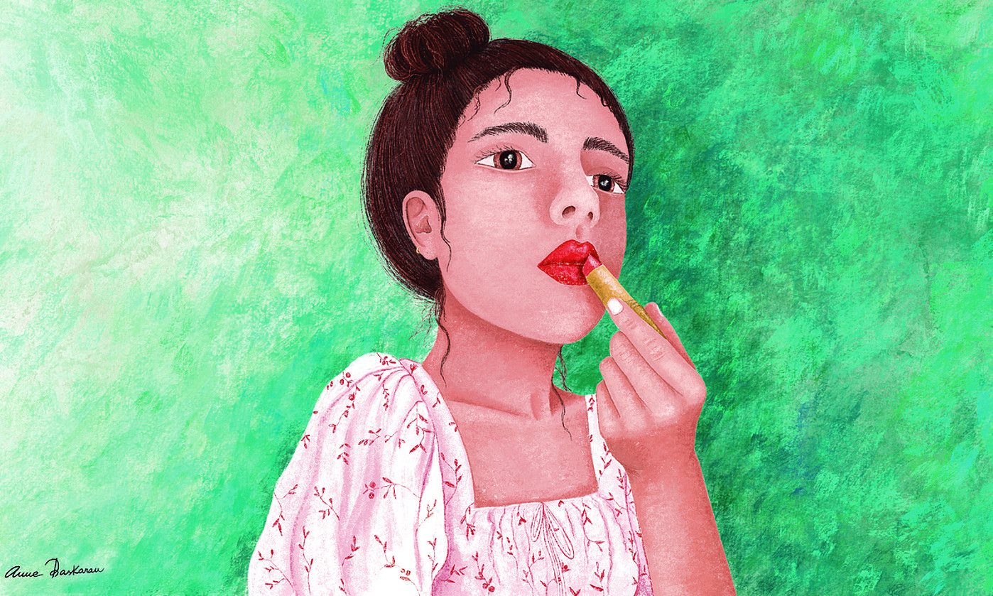 Makillajea, txikitatik, baina soilik neskei