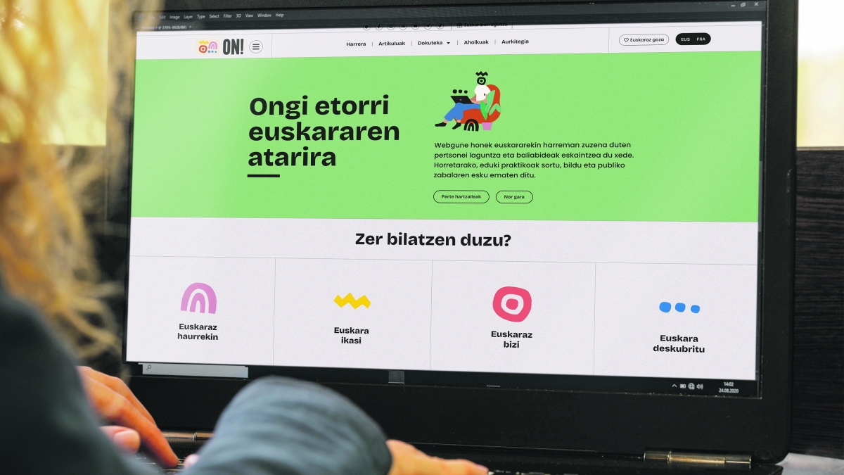 ‘On.eus’, «euskara eskura» emateko webgune erreferentea
