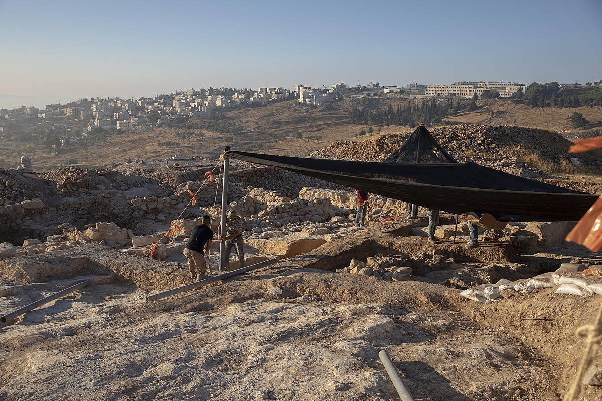 Orain arteko aztarnategi «garrantzitsuenetako bat» aurkitu dute Jerusalemen