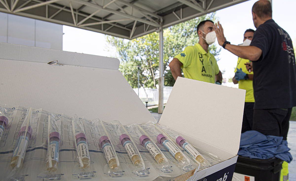 Osakidetzak PCR proba egiteko eskatu die Mungiako Goieta tabernan egon ...